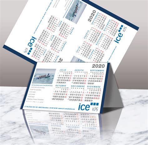 CALENDARIO DE SOBREMESA SEMESTRAL Imprimir Regalo Y Calendarios