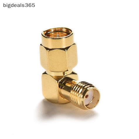 BDPH Swank SMA Male To SMA Female Jack RF Adapter Connector Plug 90