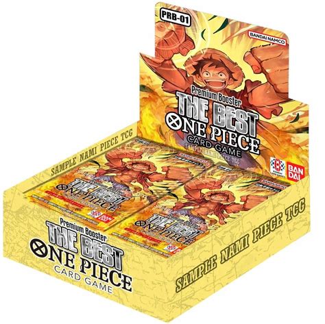 One Piece Card Game PRB01 Box ENG Premium Booster One Piece Card The