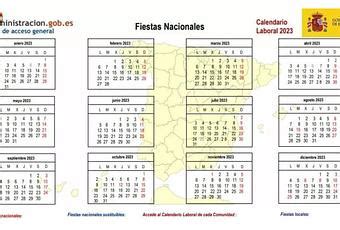 Calendario Laboral 2023 Estos Son Los Fines De Semana Largos Y