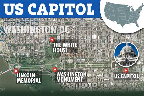 Washington Dc In Usa Map London Top Attractions Map
