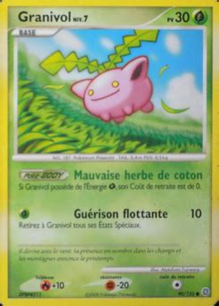Granivol 90 132 Diamant et Perle Merveilles Secrètes carte Pokemon