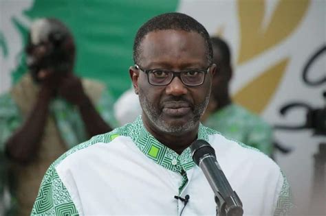 Côte dIvoire Qui en veut à Tidjane Thiam Le président du PDCI RDA