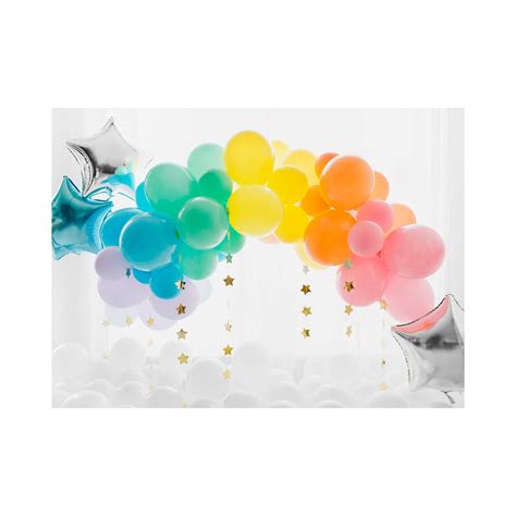 Balony lateksowe Eco pastelowe białe 30 cm 10 szt