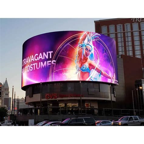 High Quality Outdoor Hd Led Screen Naked Eye D Billboard Advertising