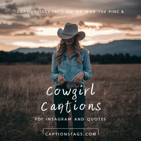 215 Cowgirl Captions For Instagram And Quotes