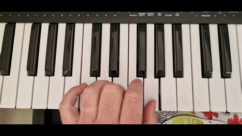 Walking Bass Line Piano Lesson YouTube