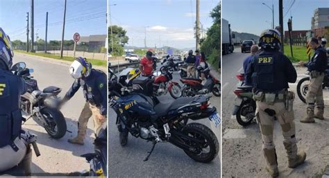 VÍDEO PRF flagra moto dispositivo para ocultar placa em rodovia