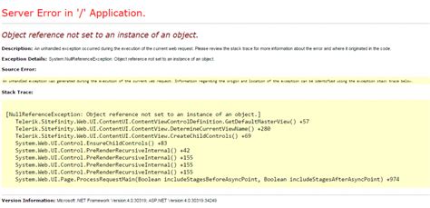 Resolve Object Reference Not Set To An Instance Of An Object Naveed