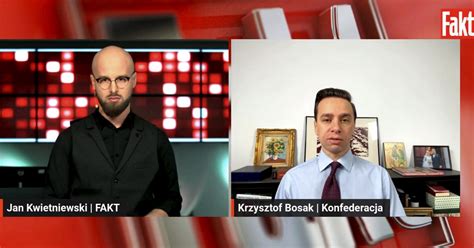 Zaskakujące słowa Krzysztofa Bosaka Mówi o prywatyzacji TVP