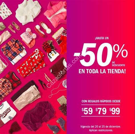 Promoción de Navidad Old Navy hasta 50 de descuento en toda la tienda