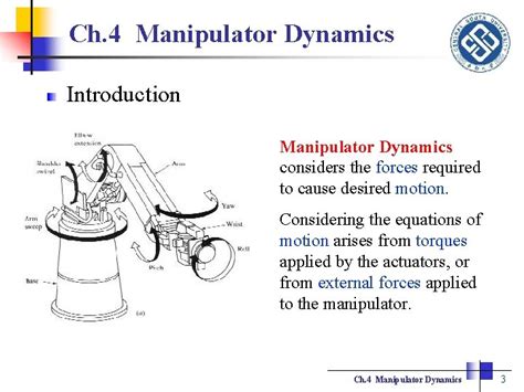 fundamentals of robotics ch 4 manipulator dynamics zxcai