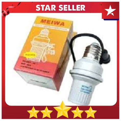 Jual Fitting Lampu Sensor Cahaya Otomatis Meiwa Terbaru Lazada Indonesia