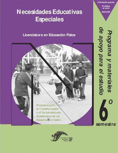 PDF Licenciatura en Educación Física ren para poner en práctica