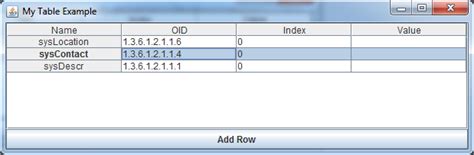 java creating row headers for jtable at run time itecnote