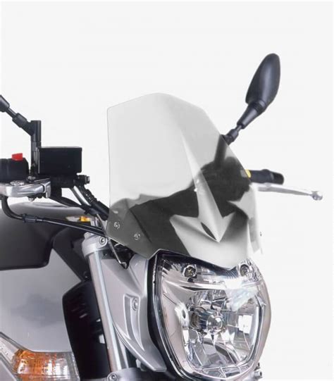 Suzuki GSR600 Puig Naked New Generation Sport Transparent Windshield 4117W