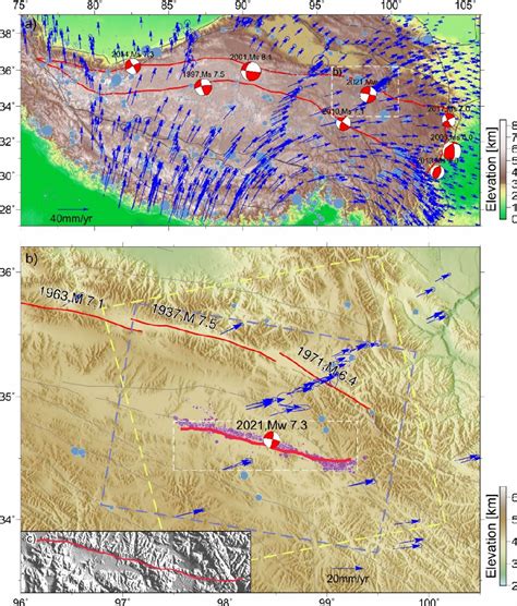 Figure 1 From Rupture Kinematics And Coseismic Slip Model Of The 2021