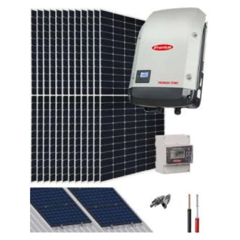 Kit Instalación de Paneles Solares Conectado Red 10000W 68000Whdia