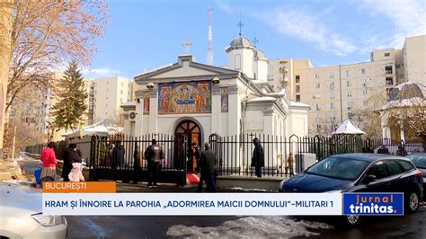 Hram și înnoire la Parohia Adormirea Maicii Domnului Militari 1 din