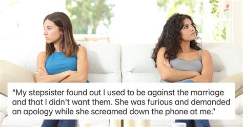 Aita For Refusing To Apologize To My Stepsister For Stuff That Happened 12 Years Ago