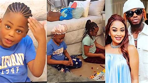 Video WATOTO Wa ZARI Wakiinjoy Na MAMA YAO Ona NILLAN Alivyosuka Kama