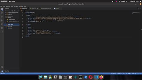 dúvida recriação do projeto pong no vscode Lógica de programação