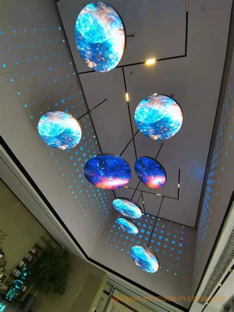 Indoor Outdoor SMD RGB Full Color Round Full Circular Creative LED