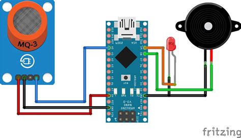 Arduino Alcohol Detector Mq Sensor