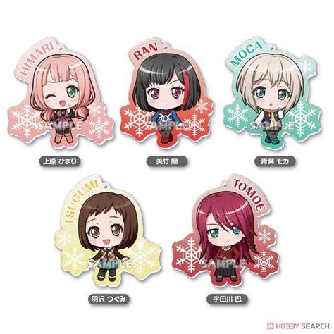 Bang Dream Girls Band Party Kiratto Acrylic Key Ring Vol Moca