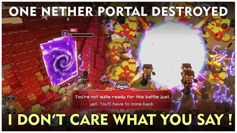 PIGLIN HORDE OUTPOST WAR Minecraft Legends YouTube