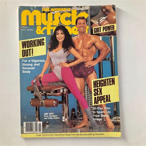 Joe Weider S Muscle Fitness Magazine November 1982 Larry Scott