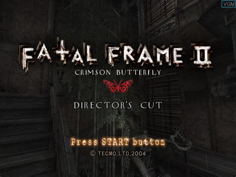 Project Zero II Crimson Butterfly Director S Cut For Microsoft Xbox