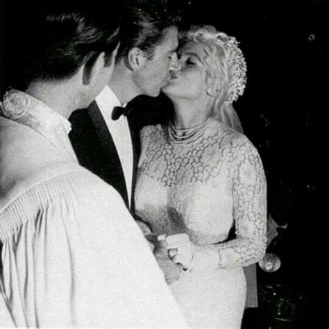 Jayne Mansfield And Her Husband Mickey Hargitay Wedding January 13