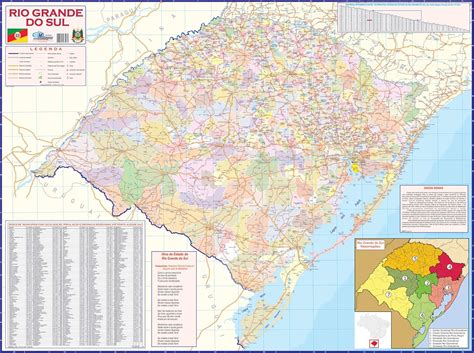 MAPA DO ESTADO DO RIO GRANDE DO SUL POLÍTICO Amazon br