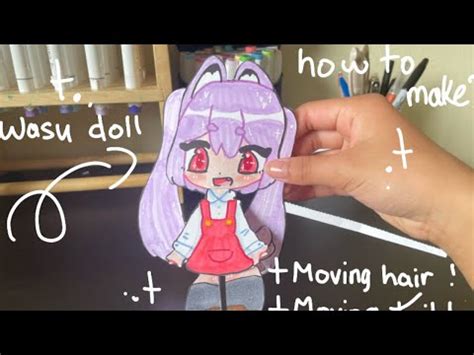 How To Make WIRELESS WASU ART PUPPET Moving Hair And Tail Tutorial