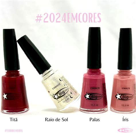 KIT SELEÇÃO ESMALTES BIG UNIVERSO 2024EMCORES