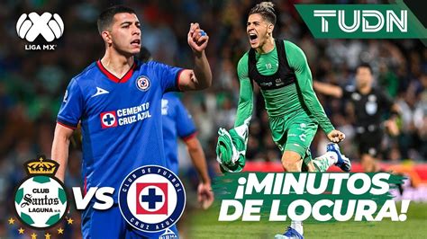 PARTIDAZO Penal FALLADO Y Santos Clava El TERCERO Santos 3 0 Cruz
