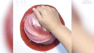 Relaxing Slime Compilation ASMR Oddly Satisfying Video 35