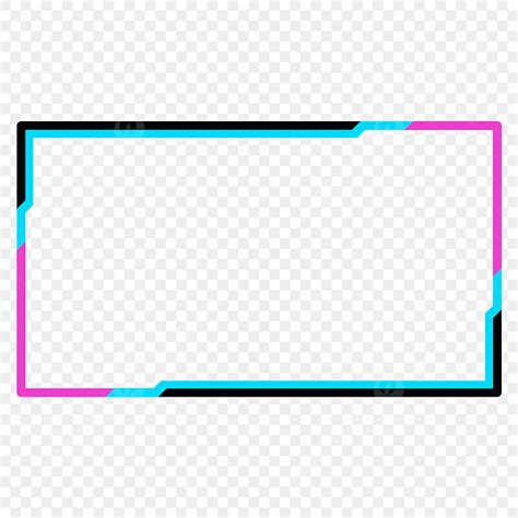 Live Streaming Clipart Vector Twitch Overlay Live Streaming Stylish