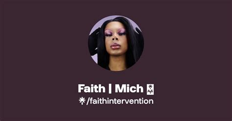 Faith Mich Instagram TikTok Linktree