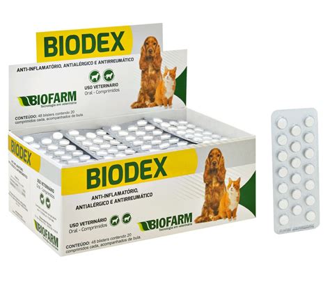 Biodex X Comprimidos Biofarm Anti Inflamat Rio Antial Rgico E