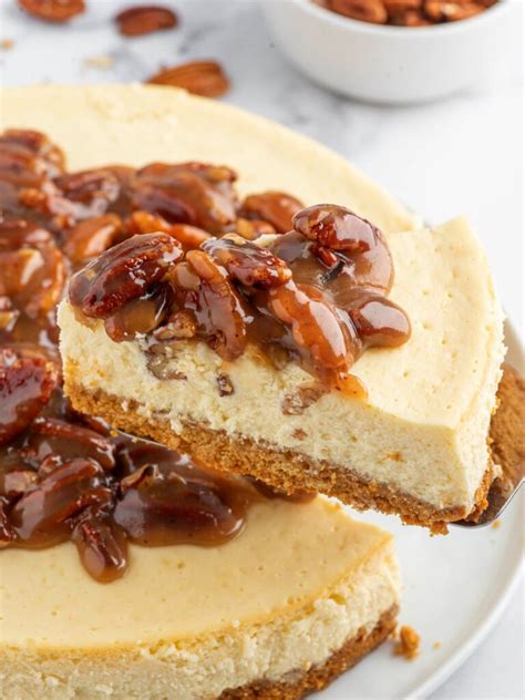 Easy Pecan Pie Cheesecake Recipe Cookin With Mima