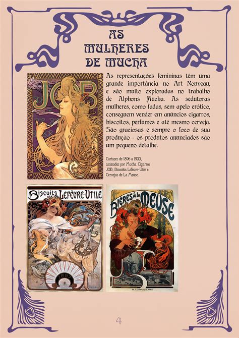 Art Nouveau Diagramação Acadêmica on Behance