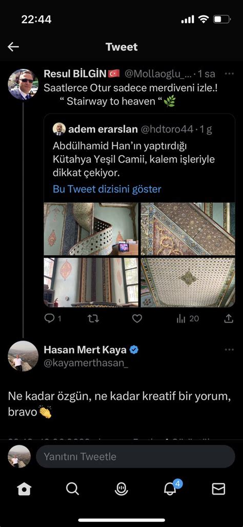 Hasan Mert Kaya on Twitter Soldaki 9 saat önce benim yazdığım yorum