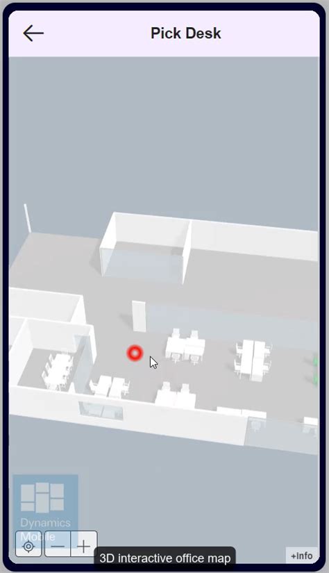 Dynamics Mobile Desk And Room Booking App Arcade