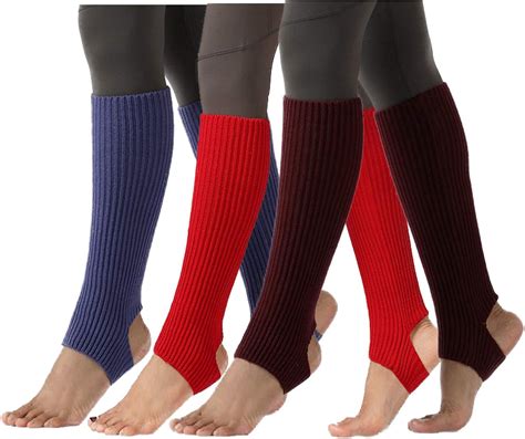 Pack De Calentadores De Piernas Para Mujer Protectores Para Bailar
