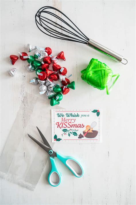 We Whisk You A Merry Kiss Mas Gift Free Printable