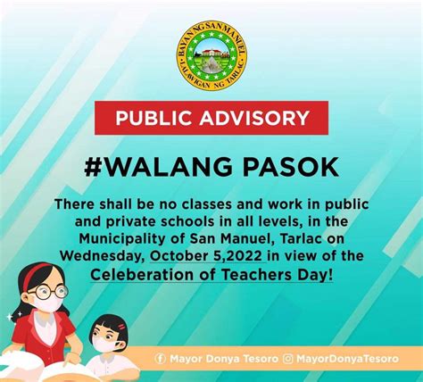 Walang Pasok On Twitter Suspendido Ang Klase At Trabaho Sa Mga