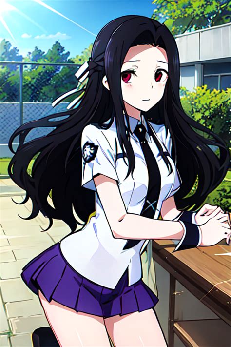 AI Art Saegusa Mayumi By ADS PixAI Anime AI Art Generator For Free
