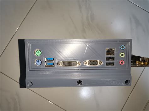 Motherboard Io Shield Customised D Print Computers Tech Parts